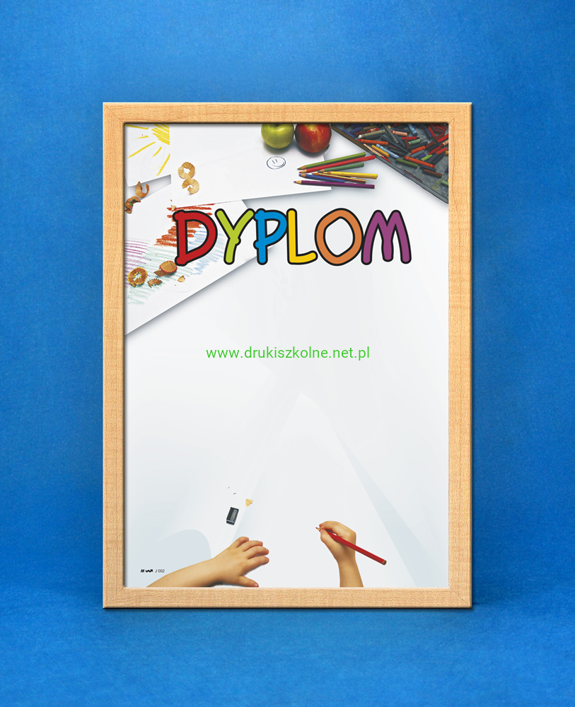 Ramka na dyplom lub certyfikat A4 - profil prostokątny w sklepie ...
